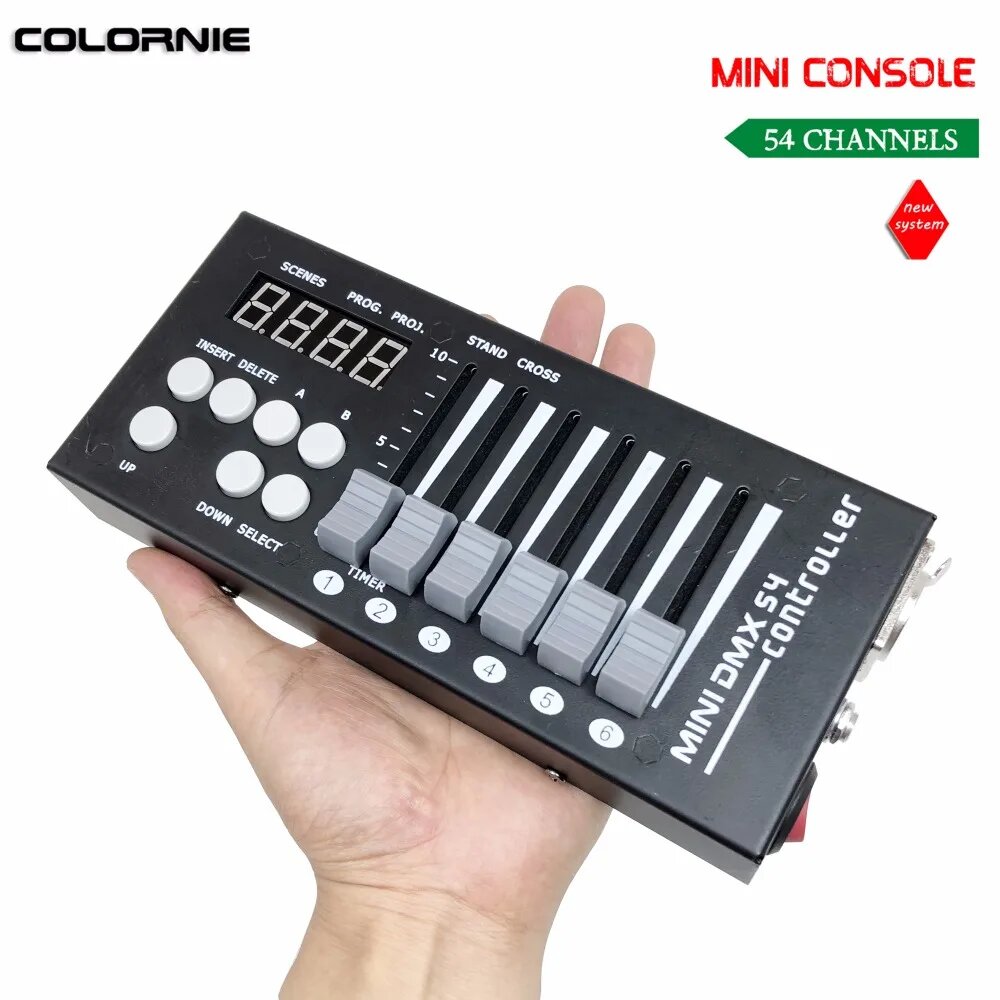 COLORNIE Мини-контроллер DMX 54CH Европейская вилка (EU Plug)