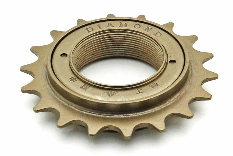 Блок спортивный 1 скоростной, для BMX 18 зубов, стальной c резьбой