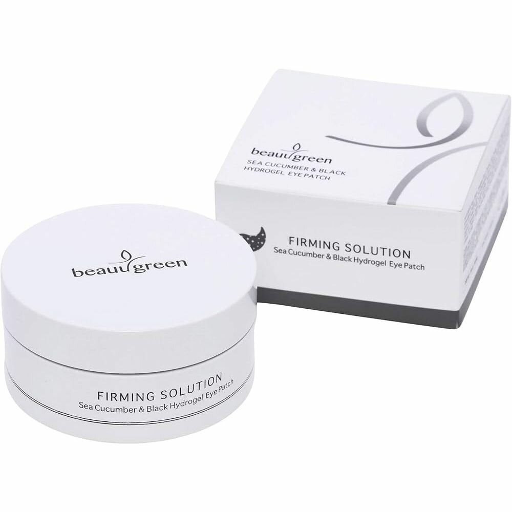 BEAUUGREEN Гидрогелевые патчи для глаз Sea Cucumber Black Hydrogel Eye Patch (60 шт)