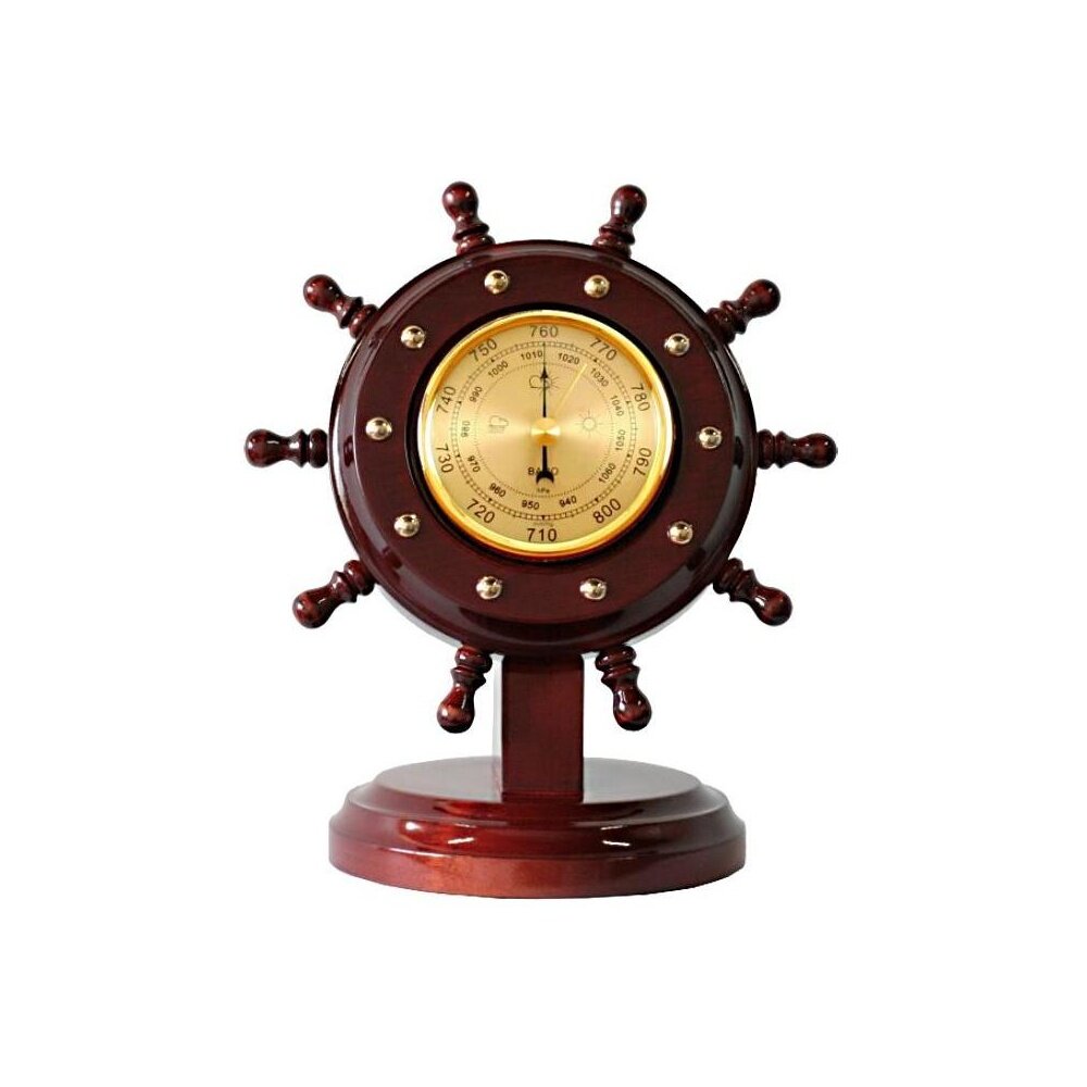 Бриг Н-2-Б Барометр штурвал сувенирный бриг