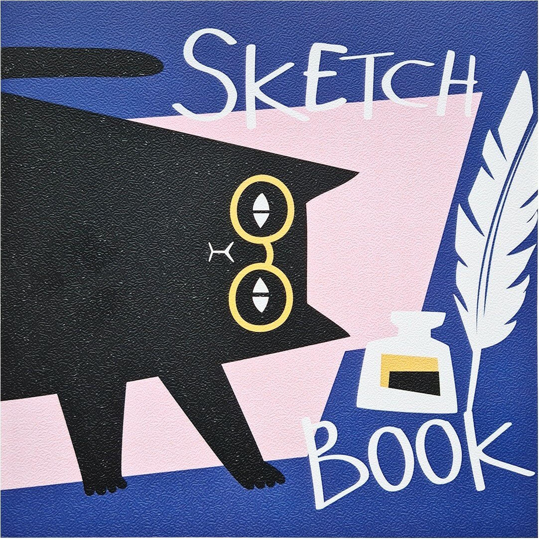 Альбом для рисования на спирали "Writer. Кот", 40 листов (N2681)