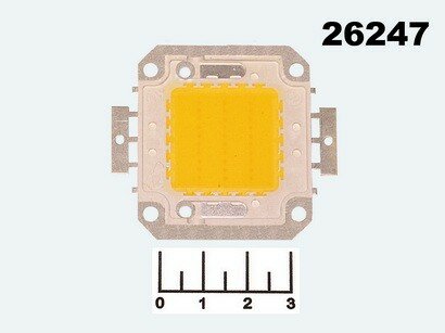 Светодиод LED 20W белый теплый 30-36V 3000K HL020WW