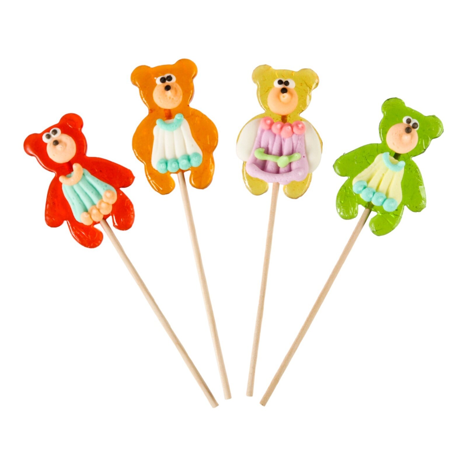 Карамель Страна Леденцов «Мишутка», на палочке, микс вкусов, 22 г