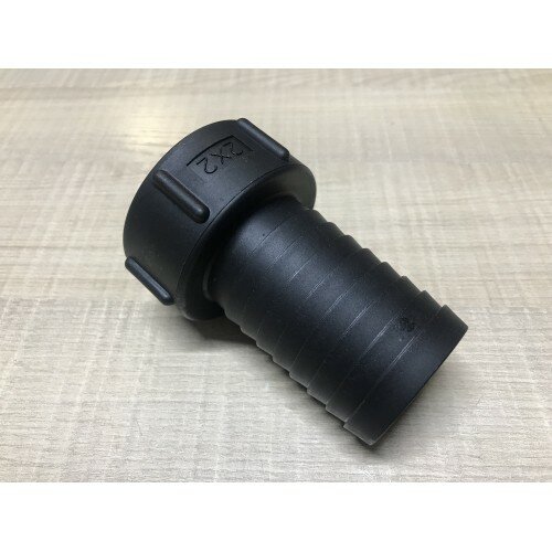 Крышка для еврокуба с внутренней 60мм (крупной) и отводом для шланга 2" (елочка 50мм)