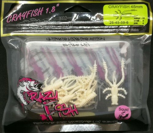 Силиконовая приманка Crazy Fish CRAYFISH 1.8" 26-45-59-6