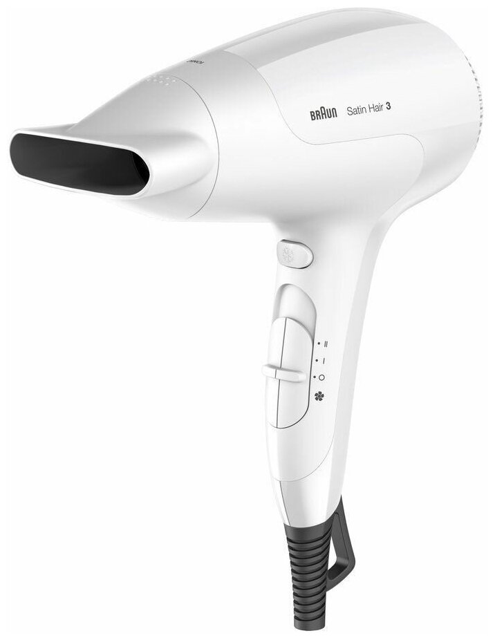 Фен Braun HD 380 Satin Hair 3, белый