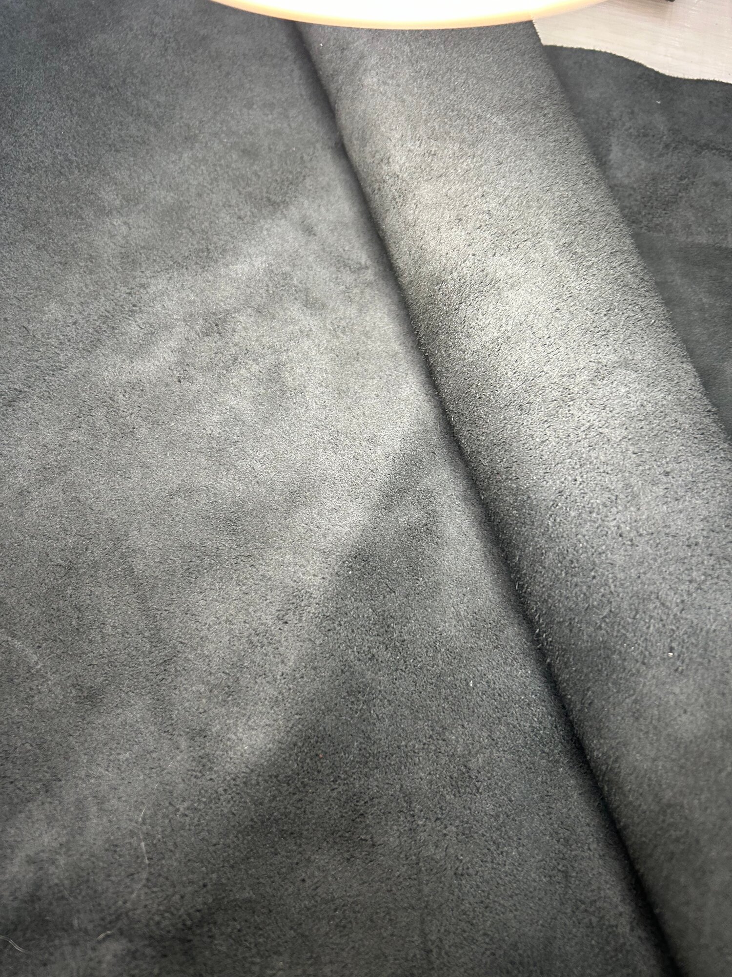 Велюр натуральный серый