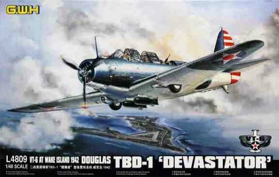 L4809 GWH TBD-1 Devastator (VT-6, Wake Island, 1942) 1/48