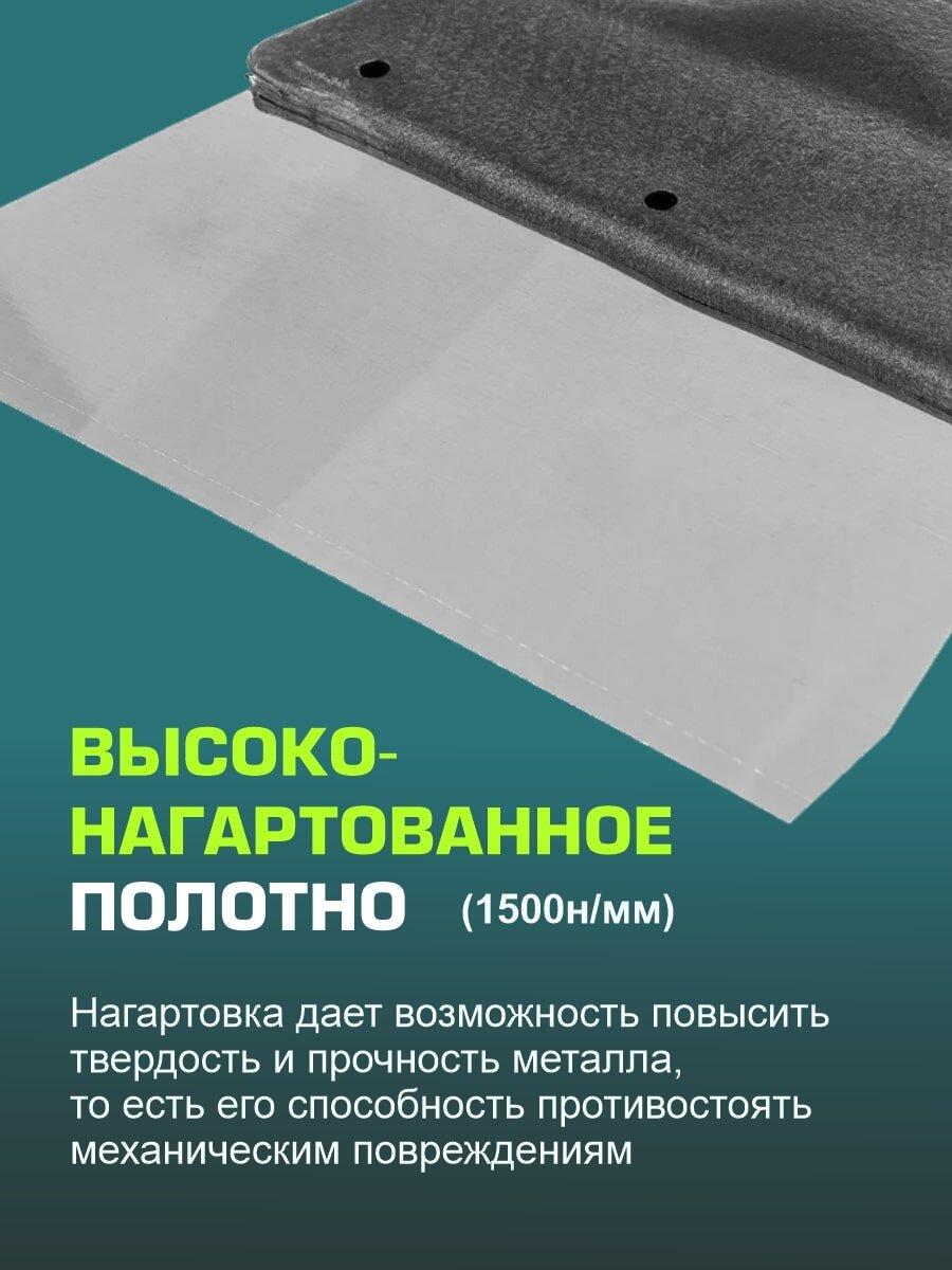 Шпатель фасадный 300 мм нержавеющая сталь, пластмассовая ручка `PRAKTISCHE TOOLS`