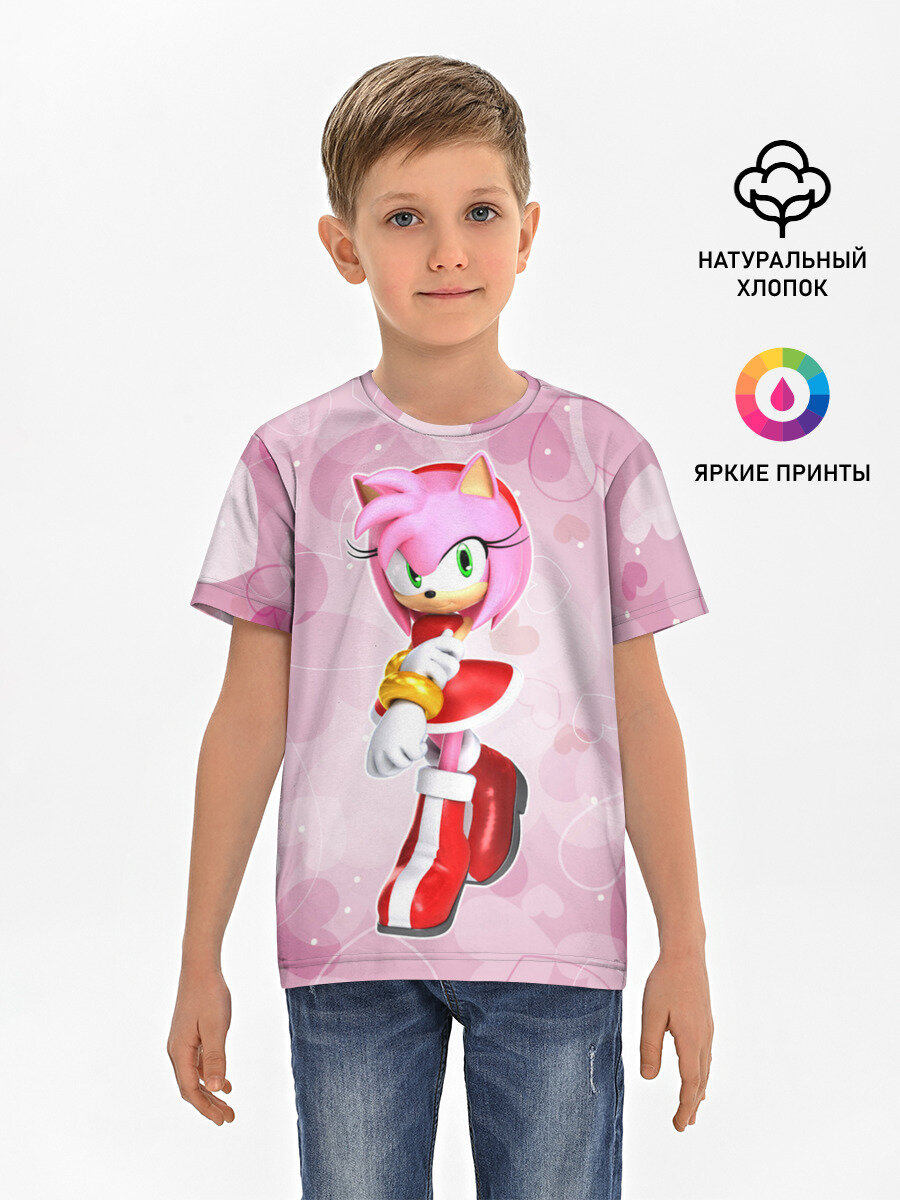 Футболка хлопковая детская Amy - Эми