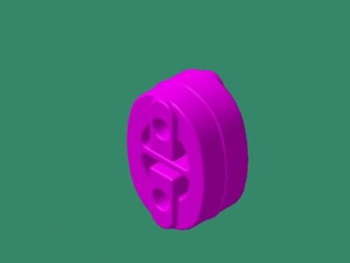 Подвеска выхлопной трубы Hyundai / Kia (Mobis) 287623B000