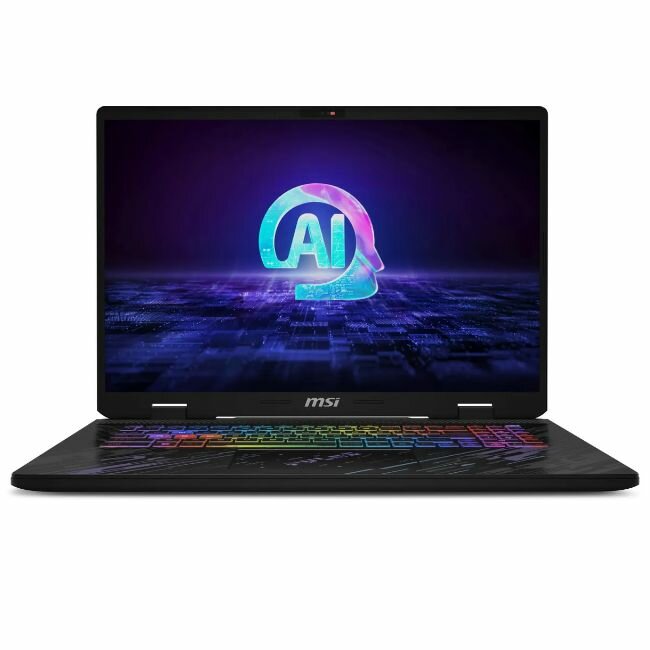 17" Ноутбук MSI Pulse 17 AI C1VGKG-024RU (9S7-17T311-024 ) черный - 2560x1600, IPS, Intel Core Ultra 7 155H, ядра: 16 x 1,4 Ггц, 16 ГБ, DDR5, SSD 1024 ГБ, NVIDIA GeForce RTX 4070 для ноутбуков (8 ГБ)