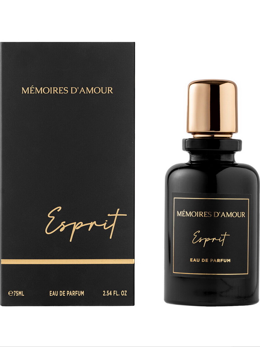Парфюмерная вода MEMOIRES D`AMOUR "ESPRIT", унисекс, спрей 75 мл.