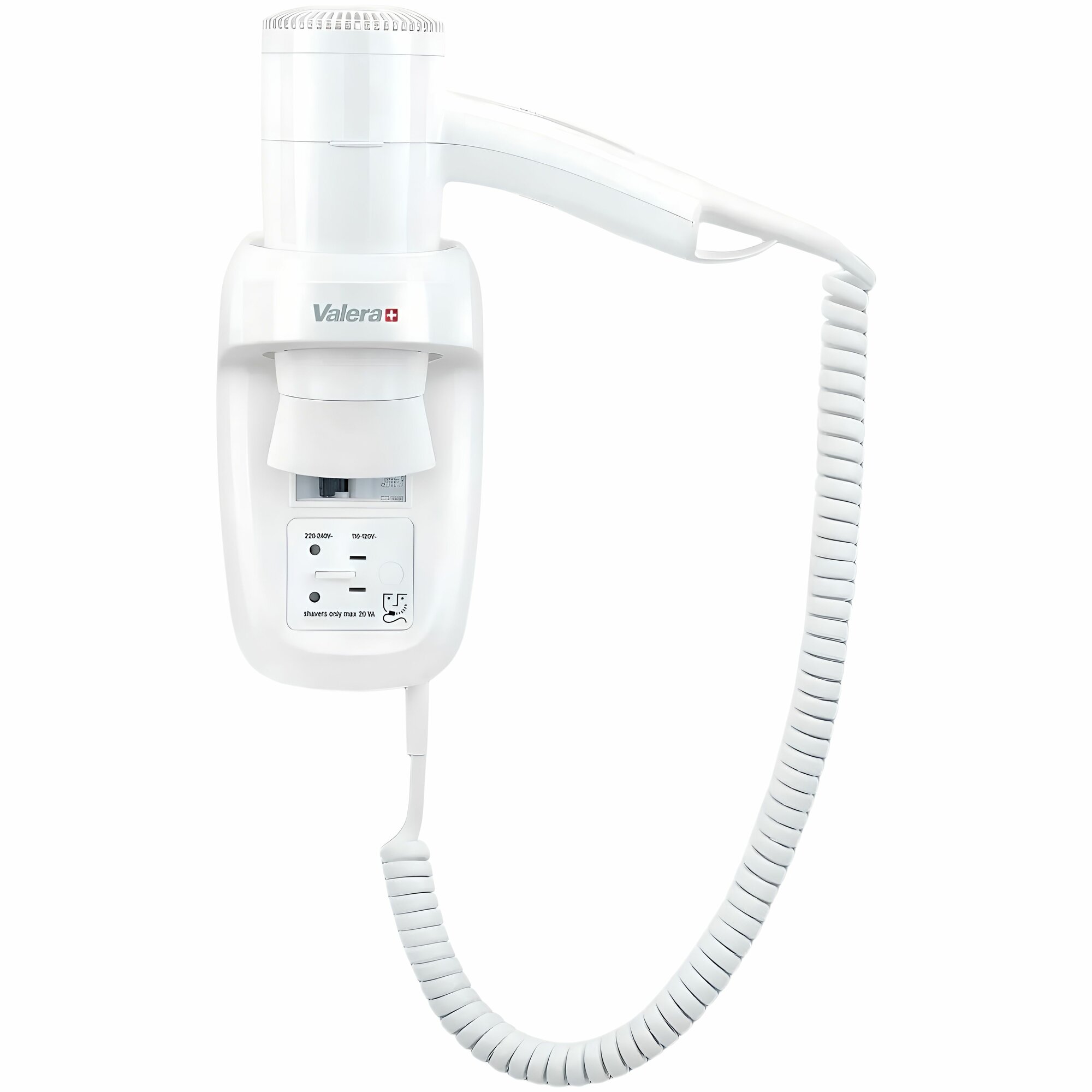Фен Valera Hospitality Premium Protect 1200 Shaver, 1200Вт, белый