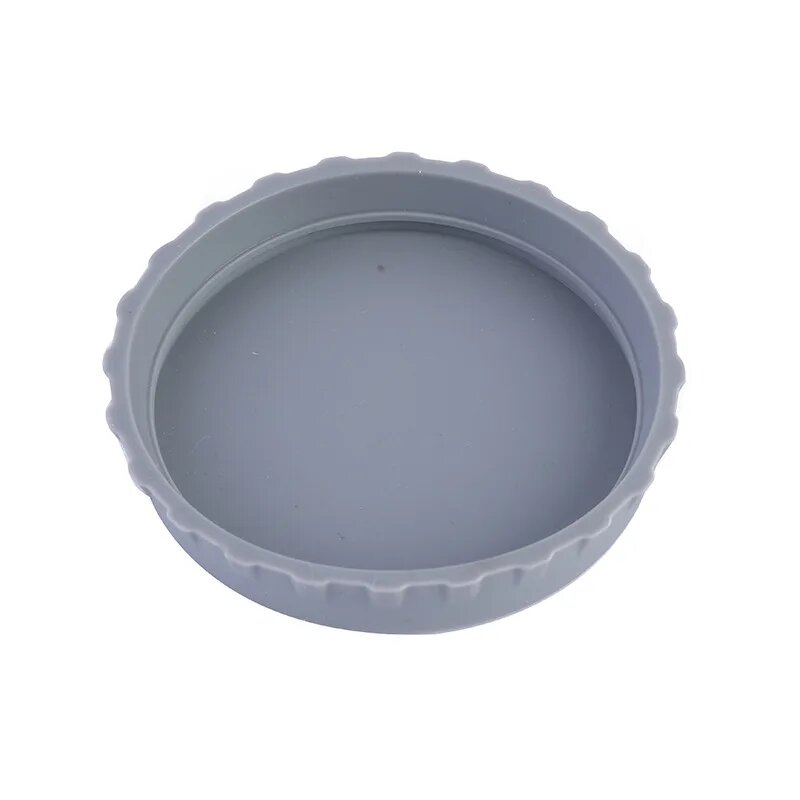 Силиконовая крышка для банок, grey