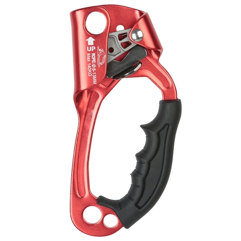 Альпинист по ручной веревке Ascender альпинизму-красный (правая рука)