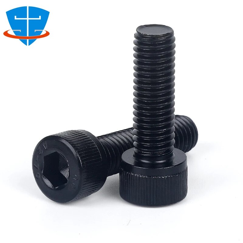 Винты SHOUZHENG FASTENER M2-M12 черные, 8mm