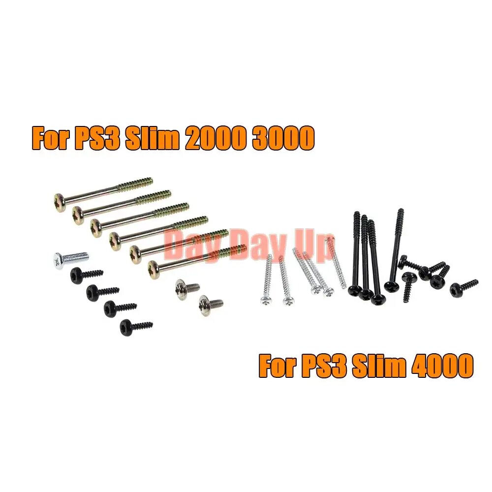Металлические винты для контроллера Sony Playstation 3 Slim For PS3 2000 3000