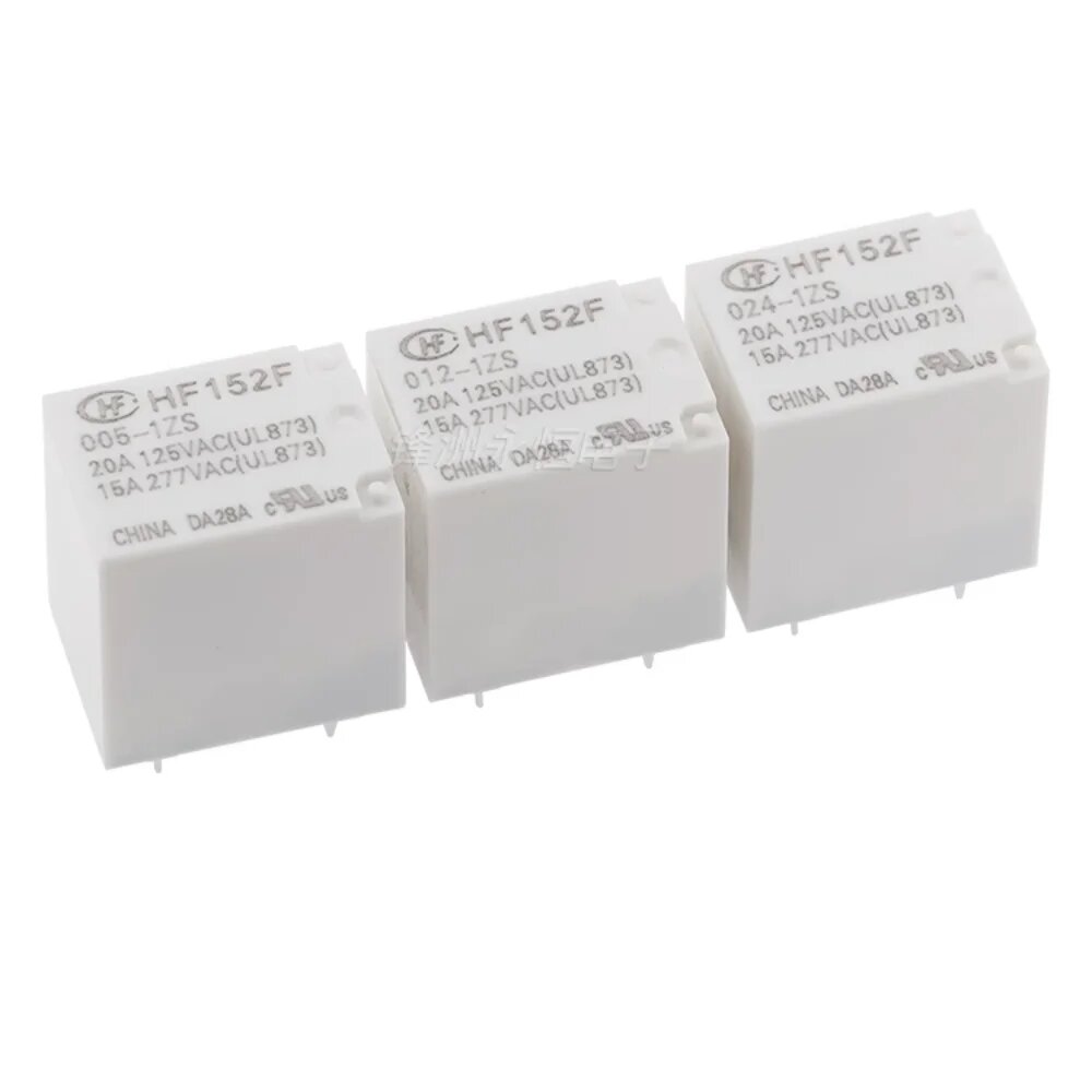 Реле высокой мощности FGHGF HF152F-005-1HS 2 шт. 012-1ZST