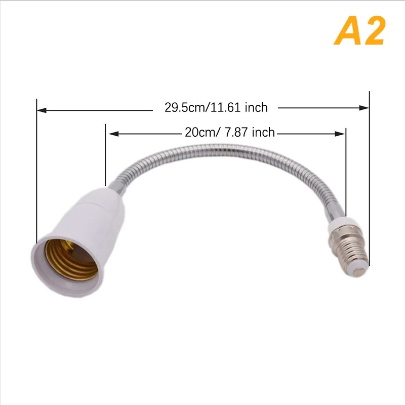 Адаптер патрона E14 на E27, Цвет: A2