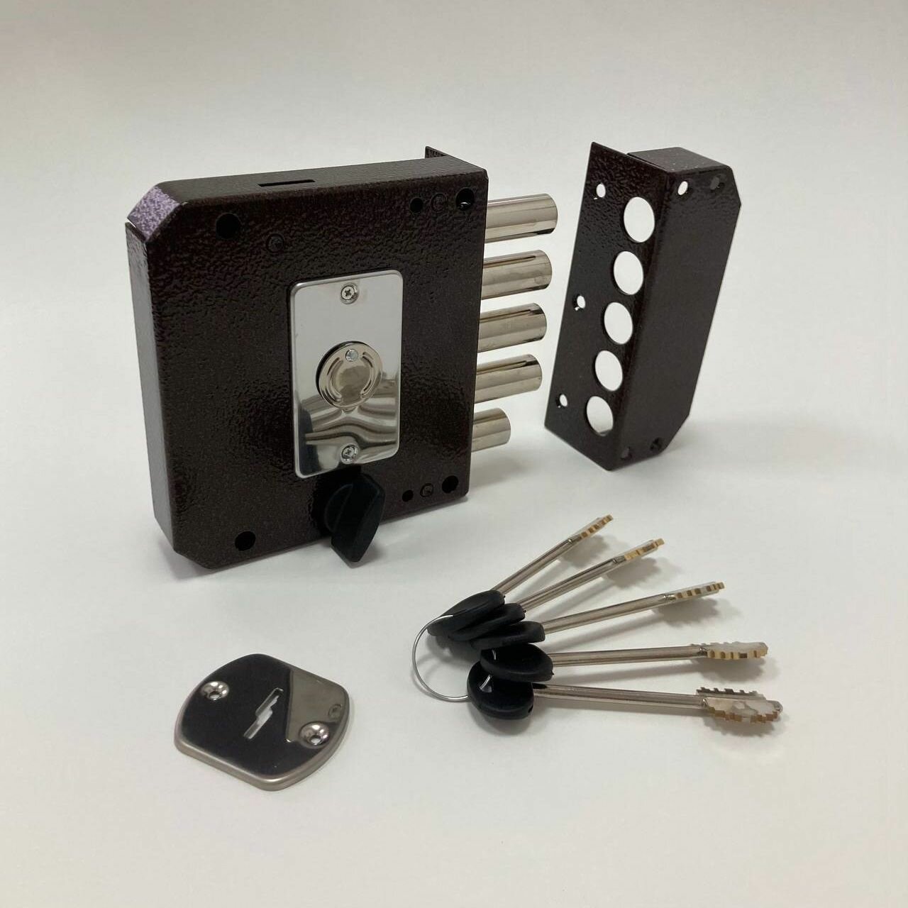 Замок накладной повышенной секретности 4.032.0.1 меттэм правый