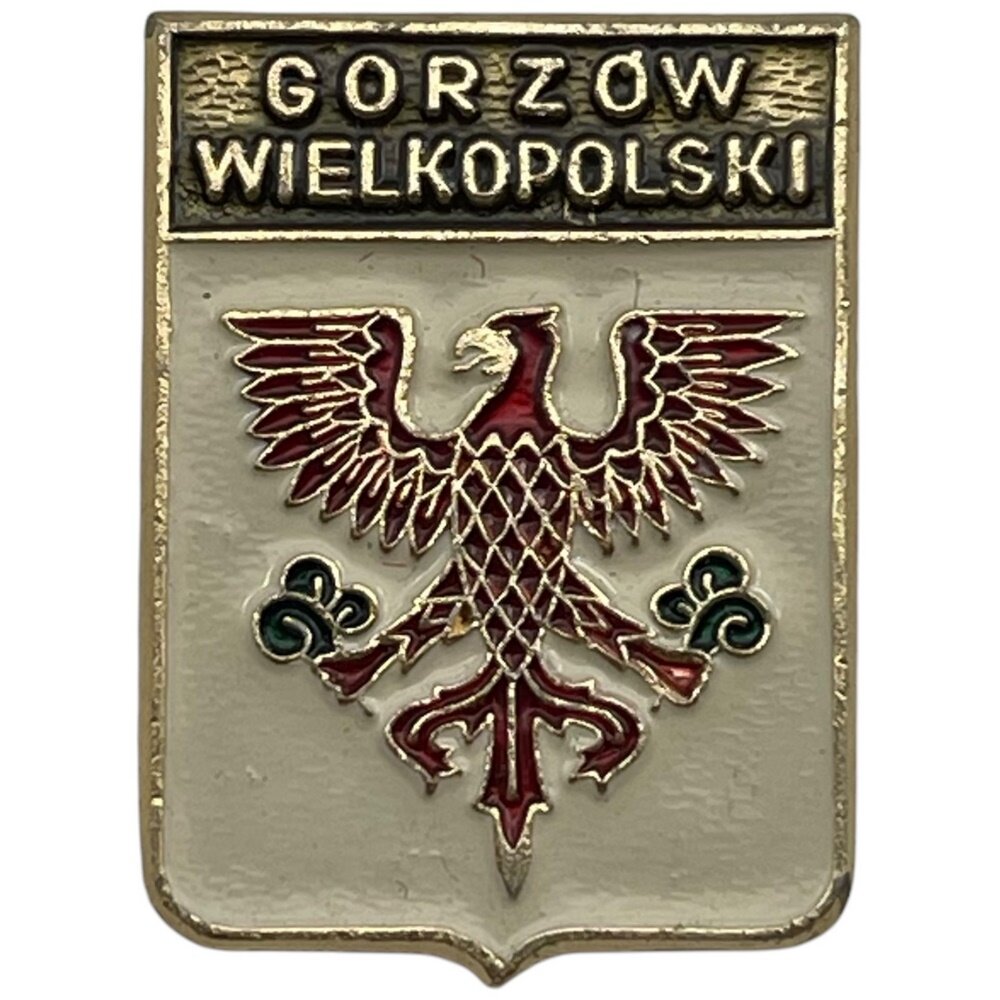 Знак "Gorzów Wielkopolski. Герб" (Гожув-Велькопольский) Россия 2001-2010 гг. (КЭМЗ)