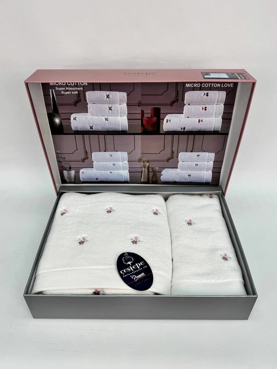 Полотенца махровый mecro cotton