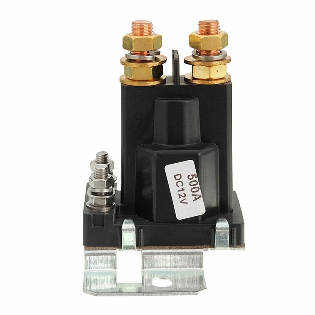 Выключатель,12V 500A автомобильный стартерный реле, 4-контактное реле высокого тока