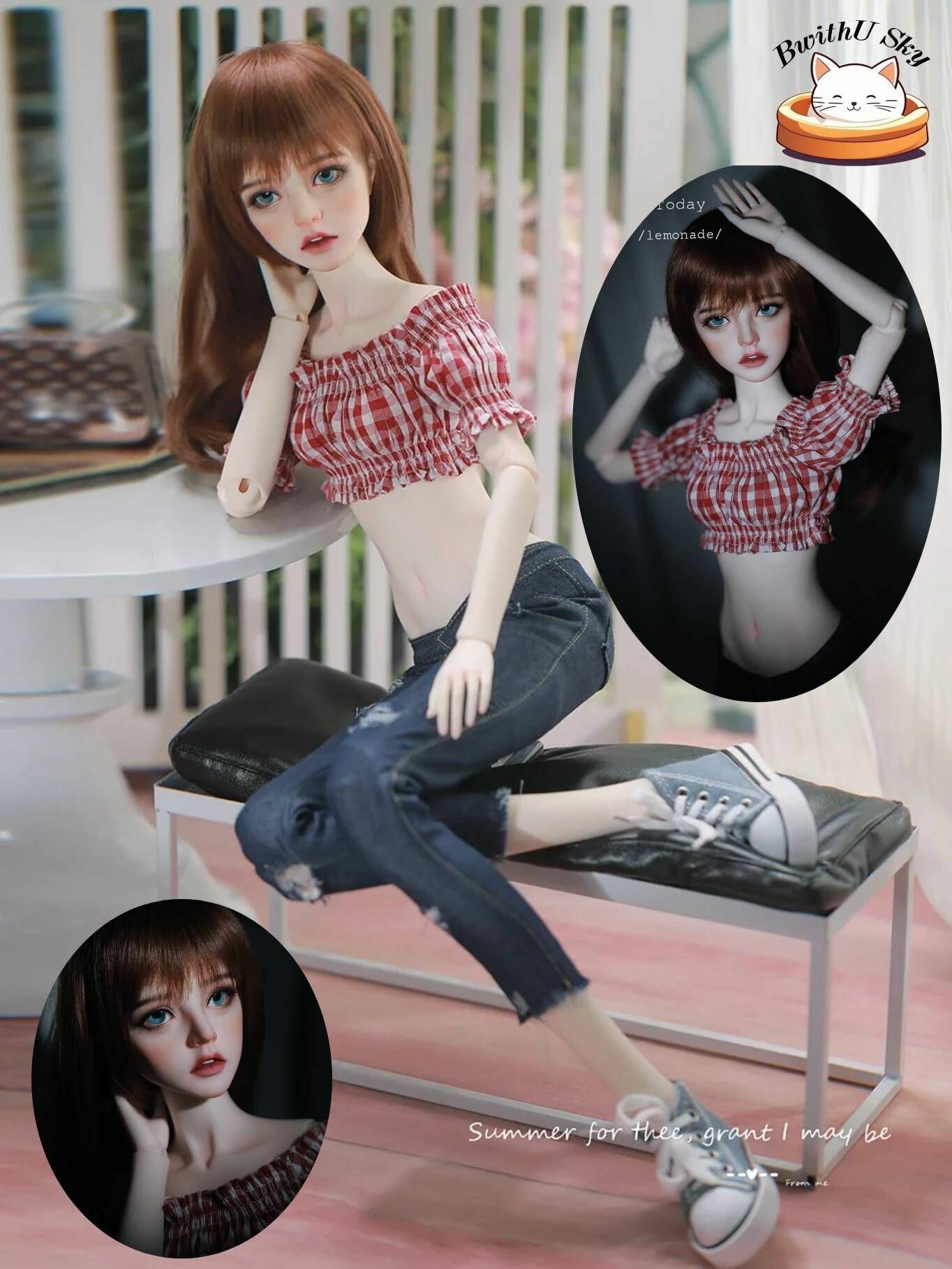 BJD Reiki 1/3 Подарок из смолы для девочек и мальчиков SD Модная модель Juah Женская кукла-девочка