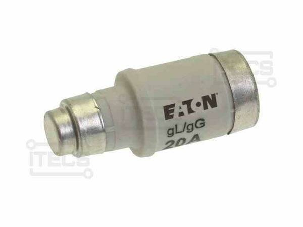 Предохранитель BUSSMANN 20NZ02, GG, 20 А, 400 В АС, D02, серебристый, 1 шт