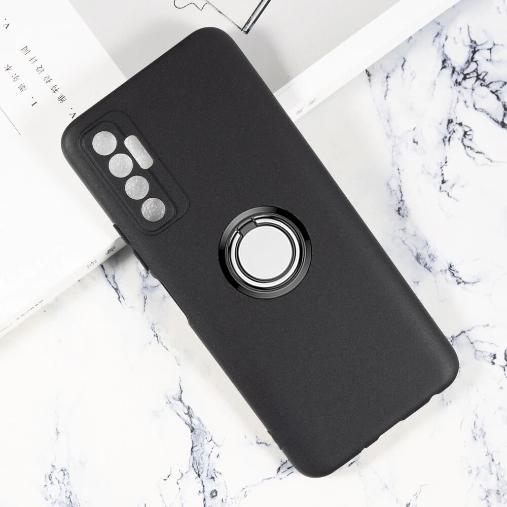 Для Tecno Camon 17P 6,8 "2021 CG7 задний кольцевой держатель-кронштейн чехол для телефона смартфон Мягкий силиконовый чехол из ТПУ