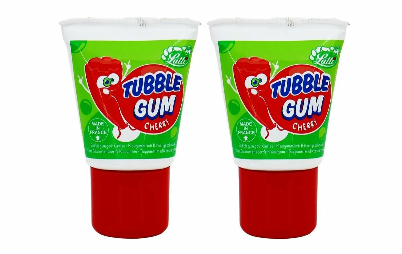 Жевательная резинка Tubble Gum Cherry 2 уп по 35гр