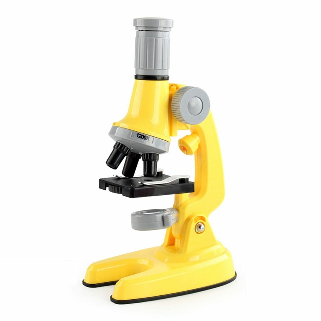 Детский микроскоп, игрушка для мальчиков и девочек, тренировка мозга, подарки на день рождения, увеличение до 1200x, новинка начинающих научных проектов
