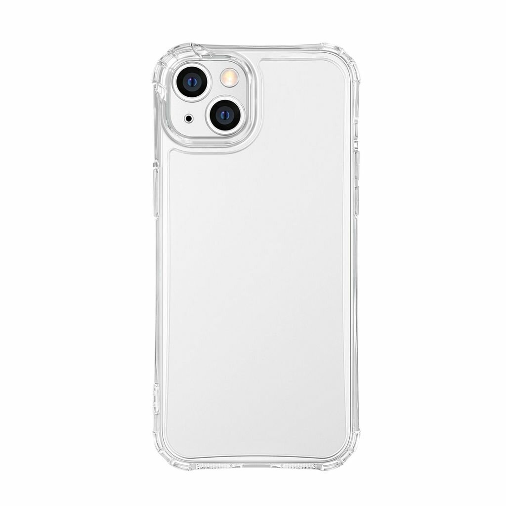 Бампер для смартфона, матовый прозрачный противоударный чехол 14/14 Max/14 Pro/14 Pro Max, гибкий корпус