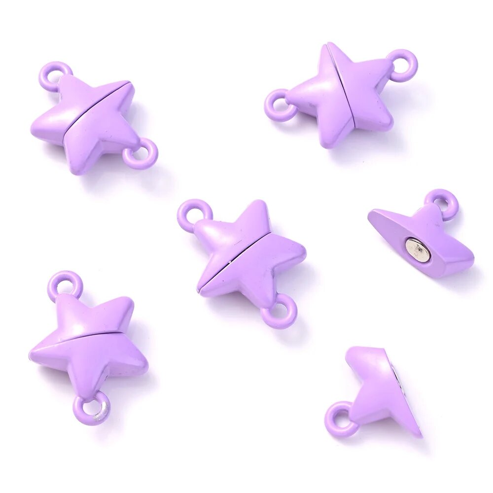 Магнитные застежки звезды 5 пар 3