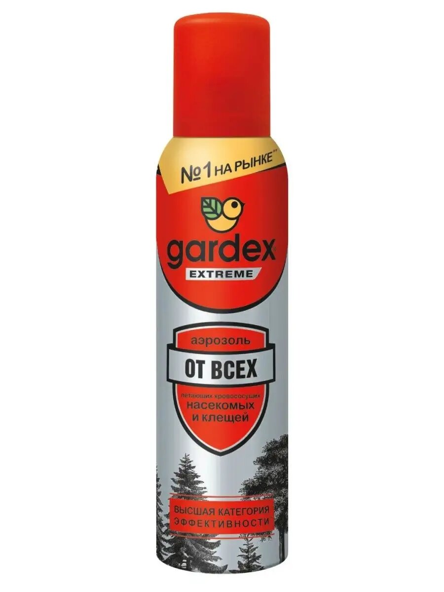 Спрей от насекомых и клещей, 150/300 мл
