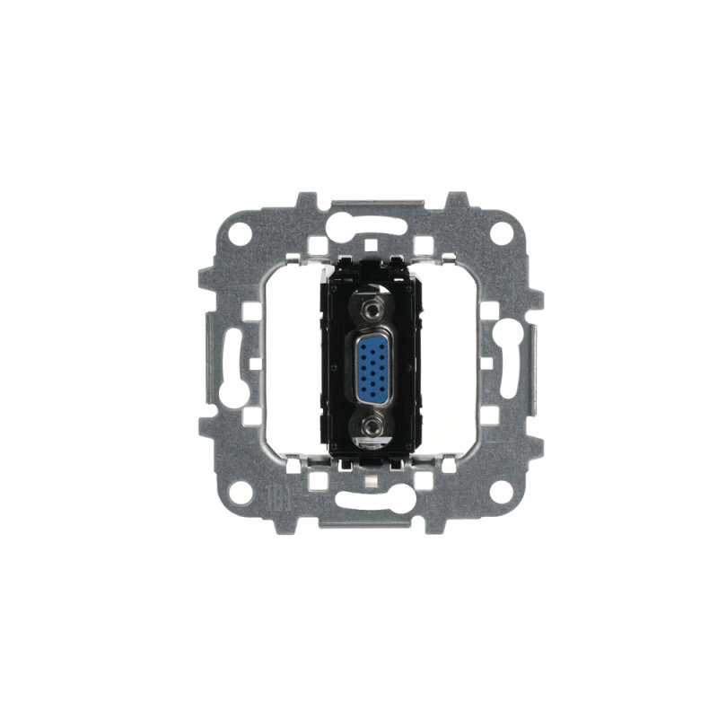 Механизм разъёма ABB Sky VGA, встраиваемый, IP20, серый, пластик 2CLA815550A1001