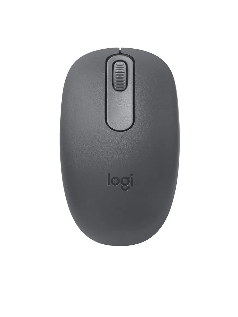 Мышь Logitech M196 графитовый оптическая 1000dpi беспров. BT USB
