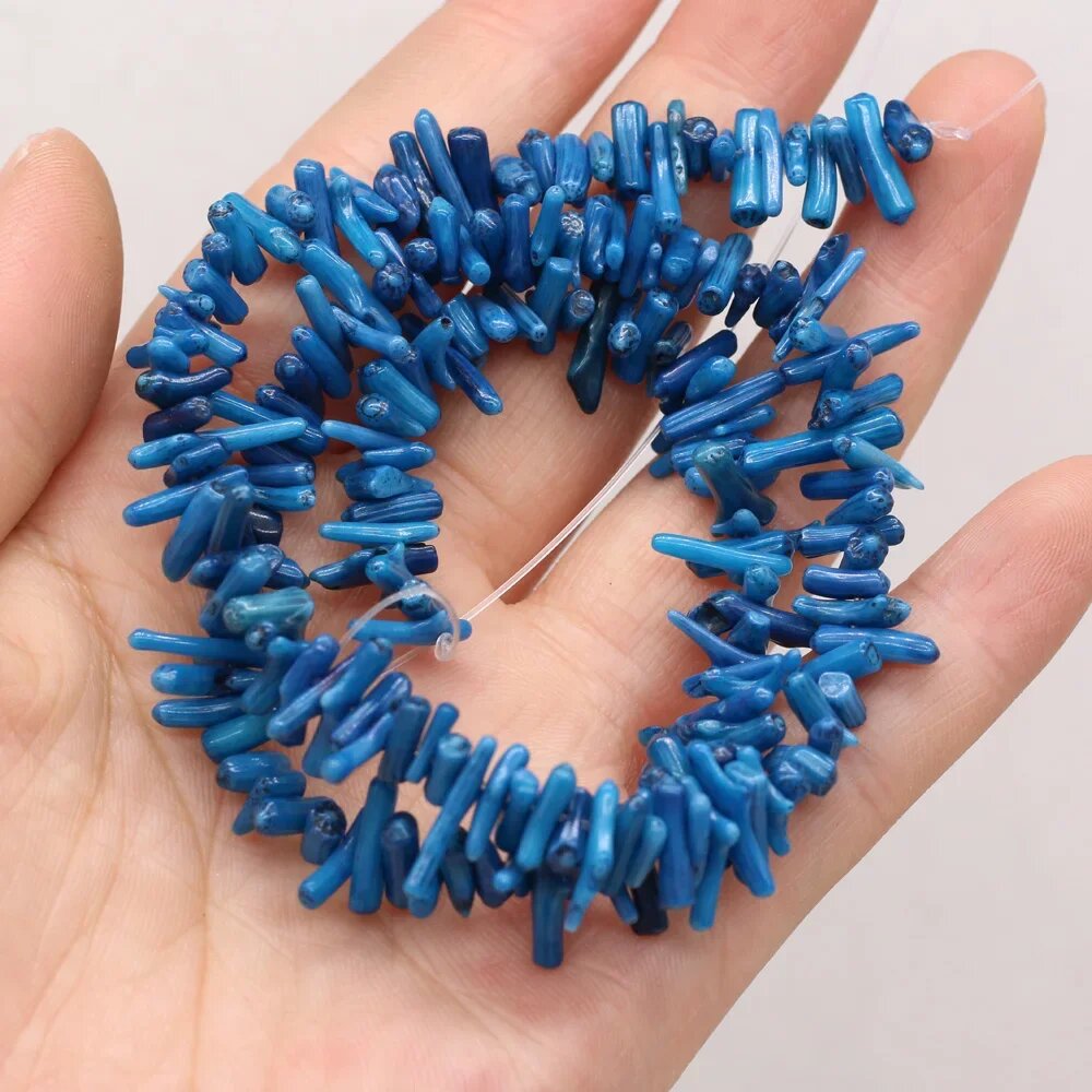 Коралловые бусины LE SKY Синий, Light blue