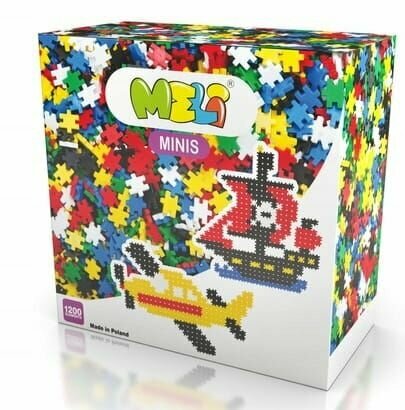 Конструктор пластиковый Meli Minis 1200эл. - Мели 50303