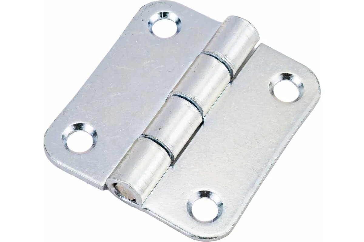 Петля Левша ПН5-40 никель, 2 шт У1-4589 НБ для мебельной фурнитуры, скрытый монтаж