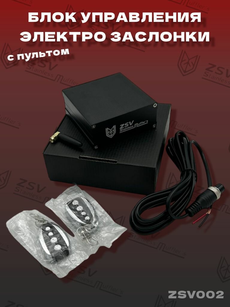 Блок управления электро-заслонки (с пультом)