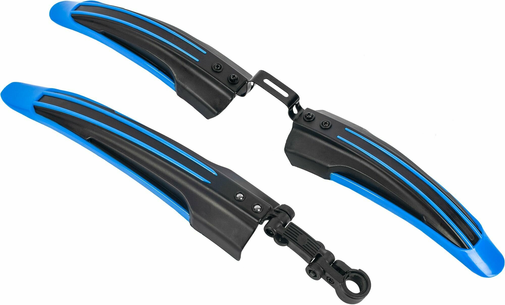 Комплект крыльев STS-016-7 24"-26" черно-синий, пластик, крепление на гориллу