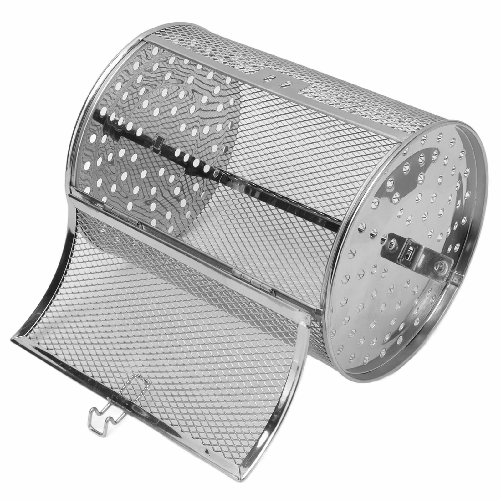 Клетка для духовки, вращающаяся на 360 градусов стойка для духовки из нержавеющей стали, корзина для жарки для выпечки орехов, инструмент для жарки барбекю