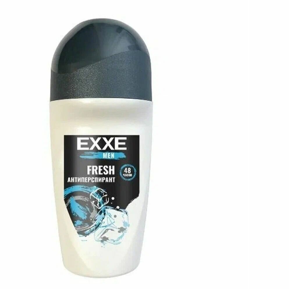 Дезодорант-ролик EXXE "Men", Fresh, мужской, антиперспирант, ролик, 50 мл