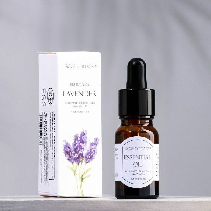 Аромамасло КНР "Rose Cottage", Лаванда, с удобным дозатором, 10 мл