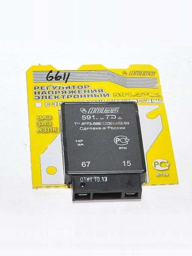 Реле регулятор напряжения ВАЗ 2106, нов/об, Астро, 59.3702, 2101-3702000-01