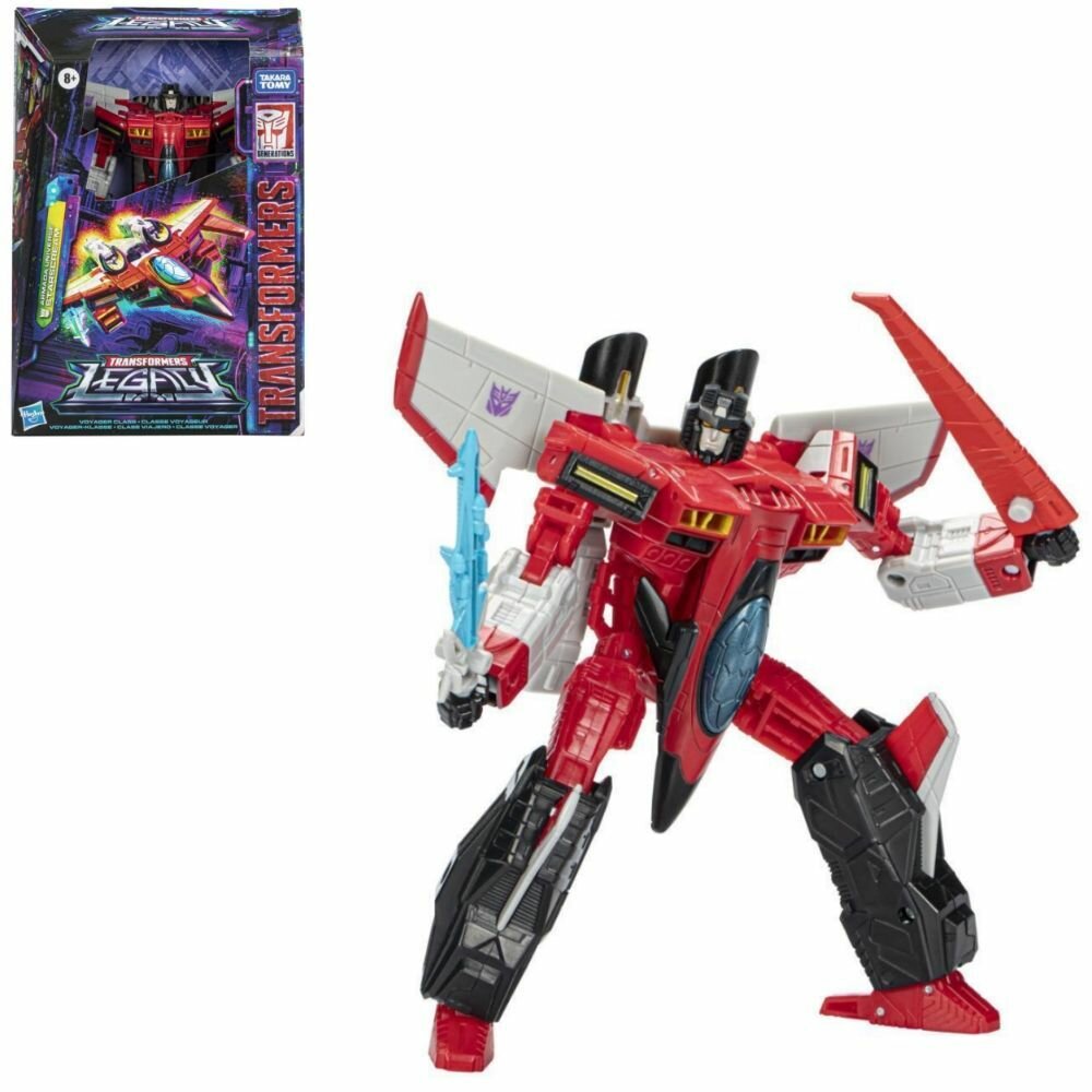 Игрушки-трансформеры Generations Legacy Voyager Armada Universe Фигурка Старскрима - от 8 лет и старше, 7 дюймов F3056