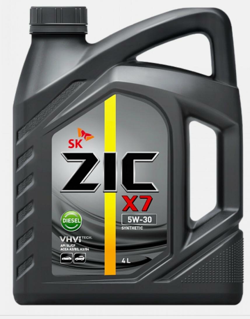 Масло моторное ZIC X7 DIESEL 5W30 (4L)
