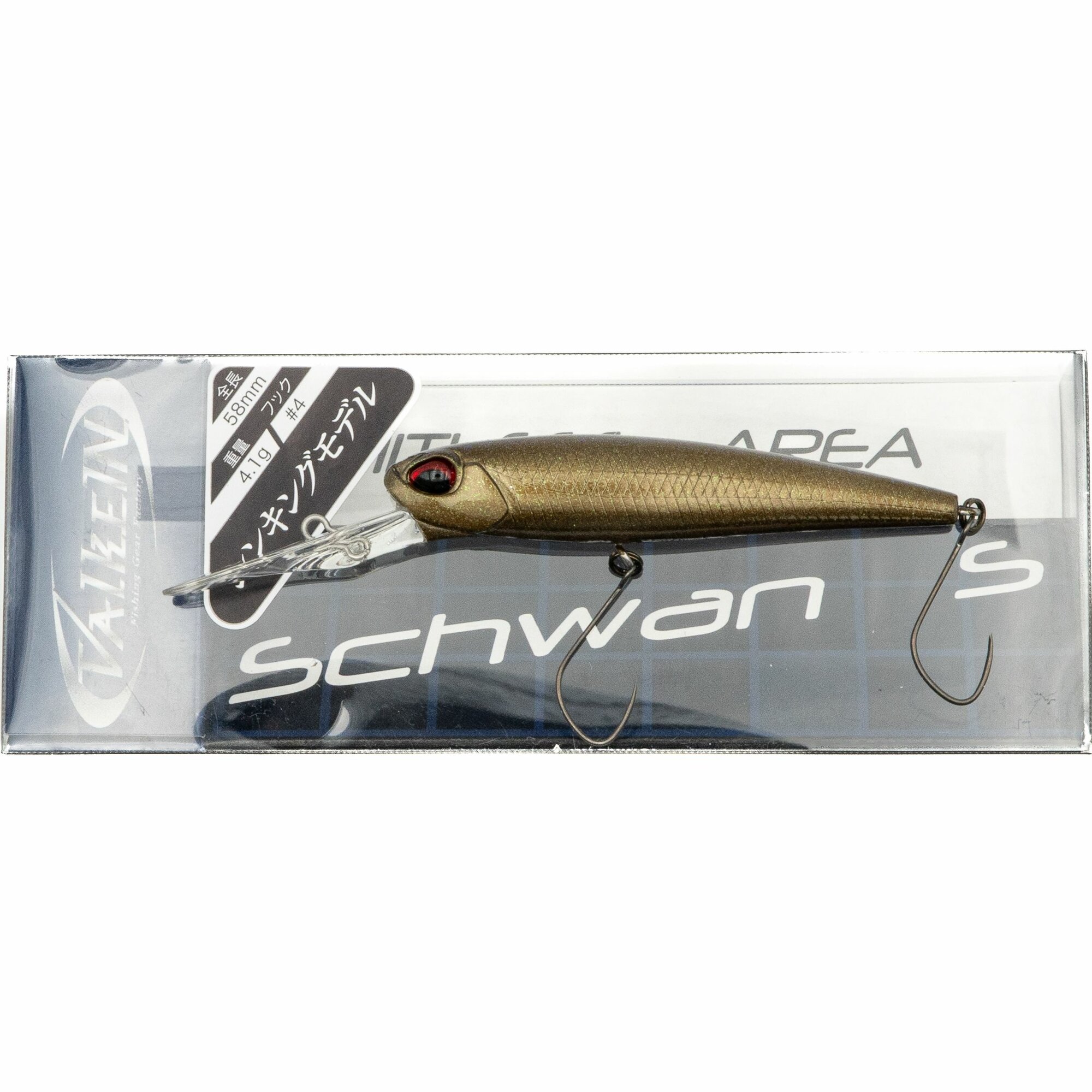 Японские воблеры для ловли форели ValkeIN Schwan S Sinking, 4.1 гр, C009